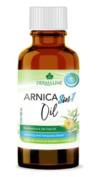 Arnica 3 in 1 Eucalyptus & Tea Tree Oil – Dermaline USA